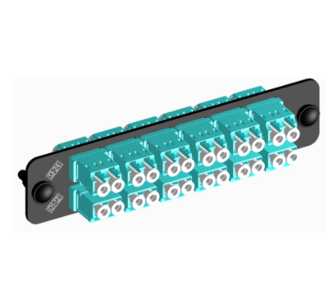 康普LC24芯多模万兆光纤耦合器板 EK5808-001 - 广东德硕智能科技有限公司